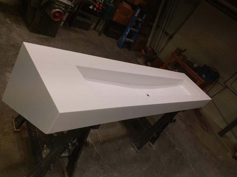 Trough Sinks - Solid Surface Countertops Toronto: Commercial & Residential