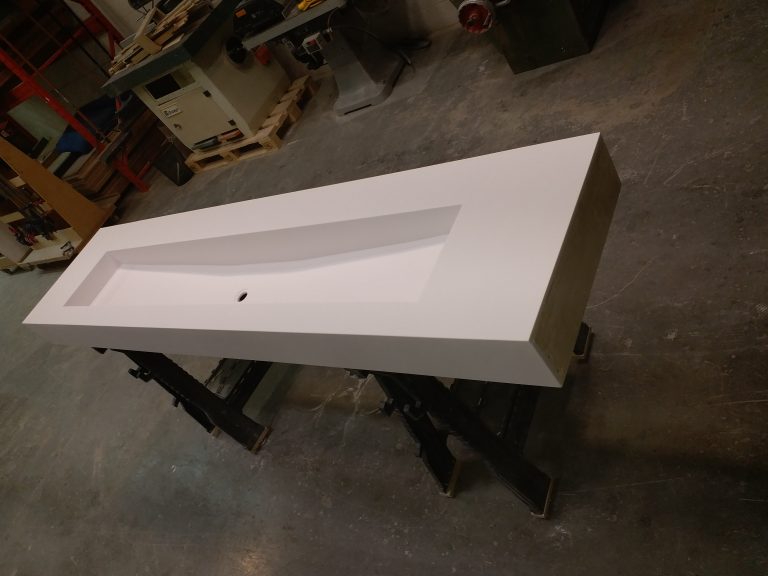 Trough Sinks - Solid Surface Countertops Toronto: Commercial & Residential